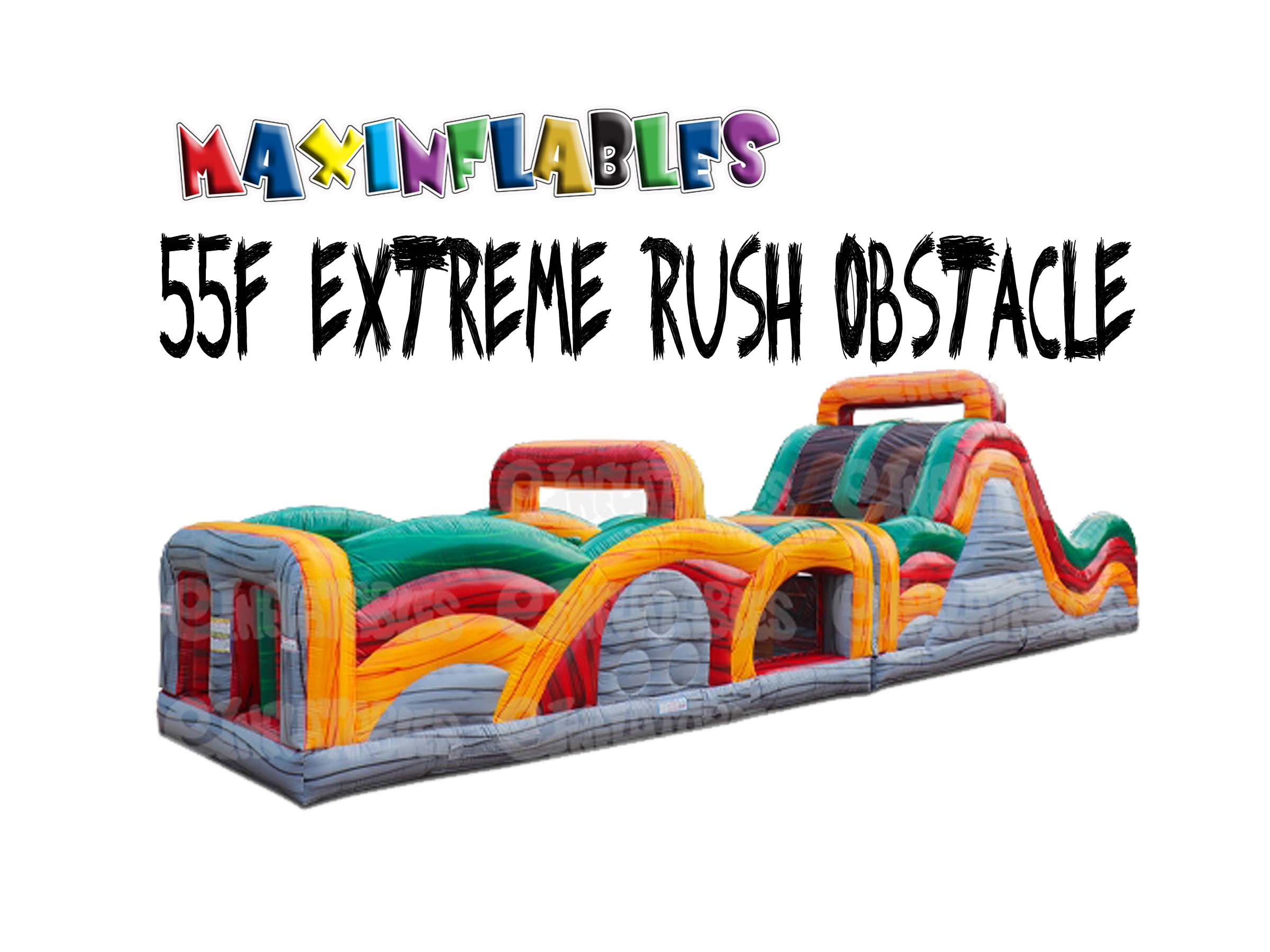 55 EXTREME RUSH OBSTACLE COURSE