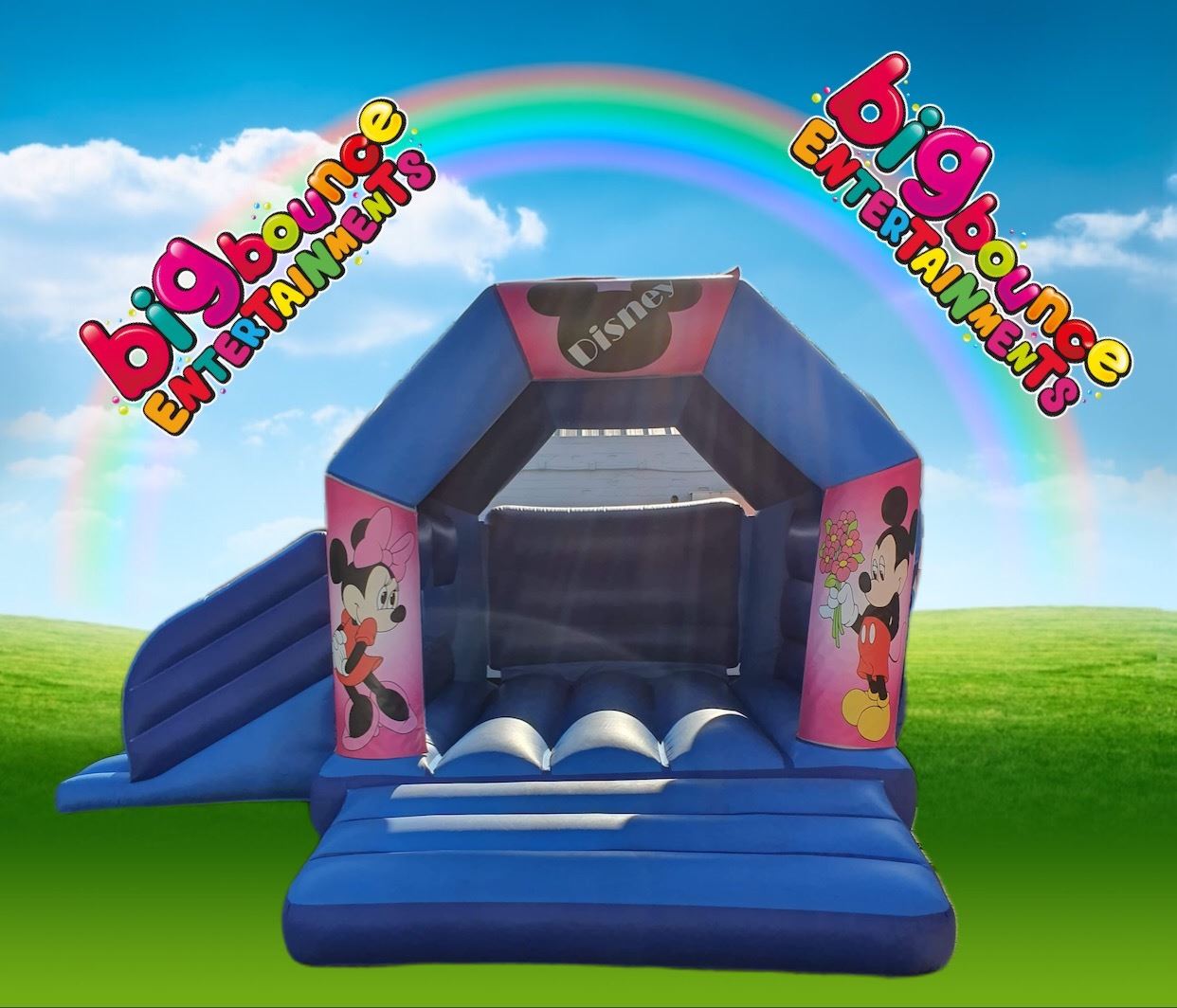 Lilo & stitch themed Combi castle ( MANY THEMES TO CHOOSE FROM ) *38 ...