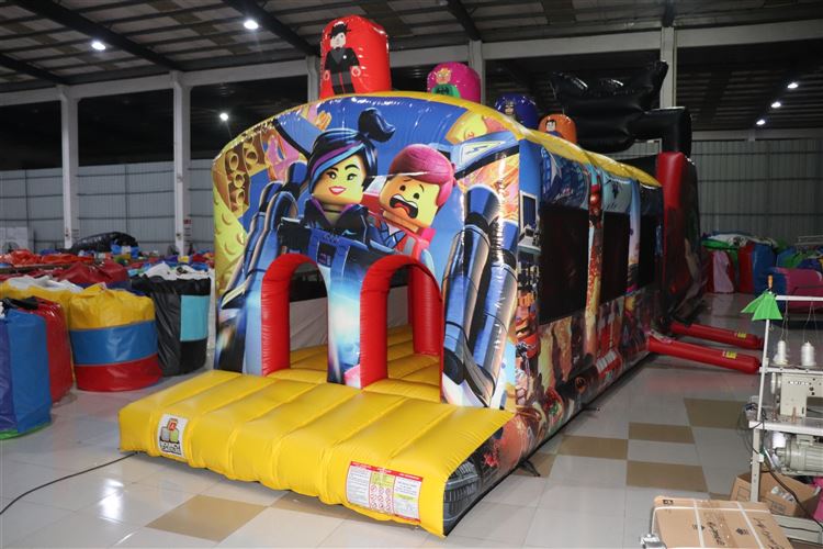 Lego Obstacle Course - Hire in Co Westmeath | ABC Bouncy Castles