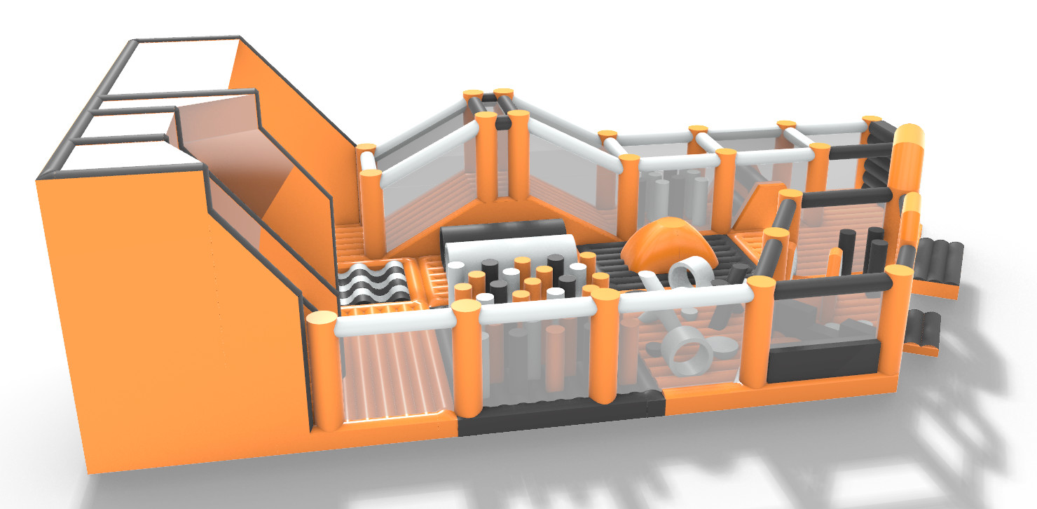350 Sqm Inflatable Air Park - Inflatable Manufacturer in The UK ...