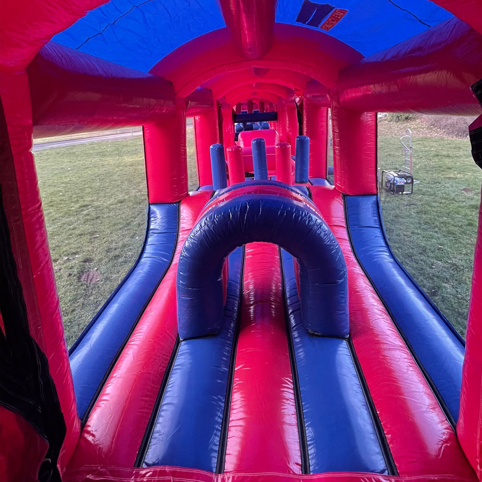 Party Time 5 Piece Assault Course - Inflatable, Bouncy Castle ...