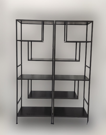 BLACK DISPLAY SHELF - Event Hire in Bermuda | So-N-So Hires