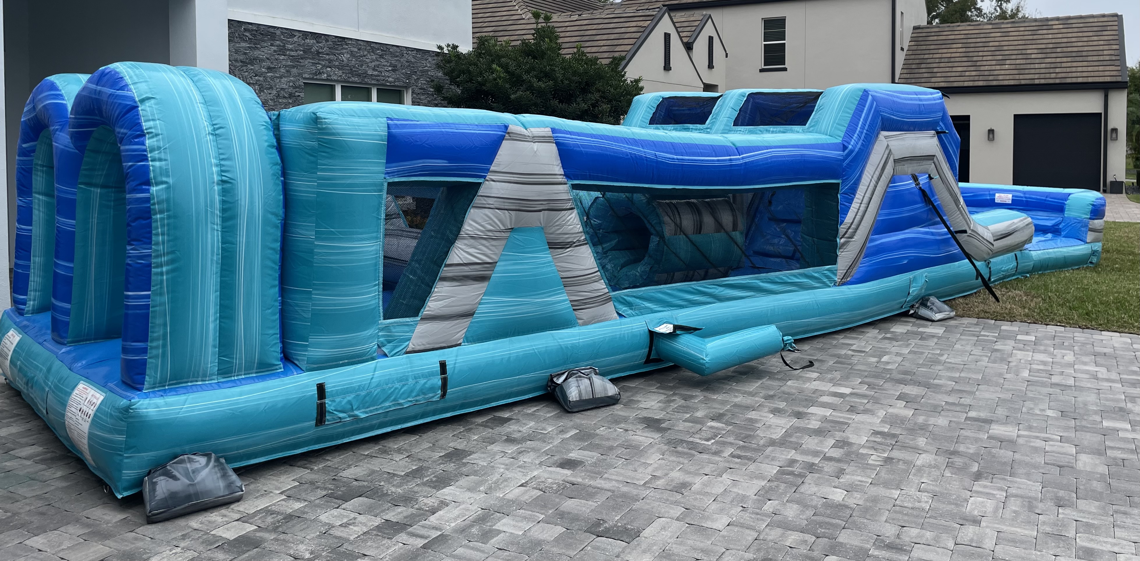 46ft Bahama Obstacle Course - Hire in Fl | Platinum Partners Party Rentals