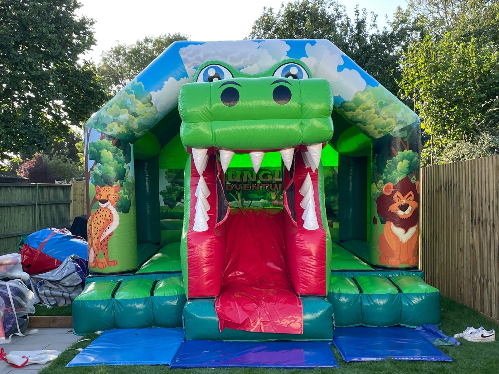 Jungle Adventure Bounce & Slide 14ft x 18ft