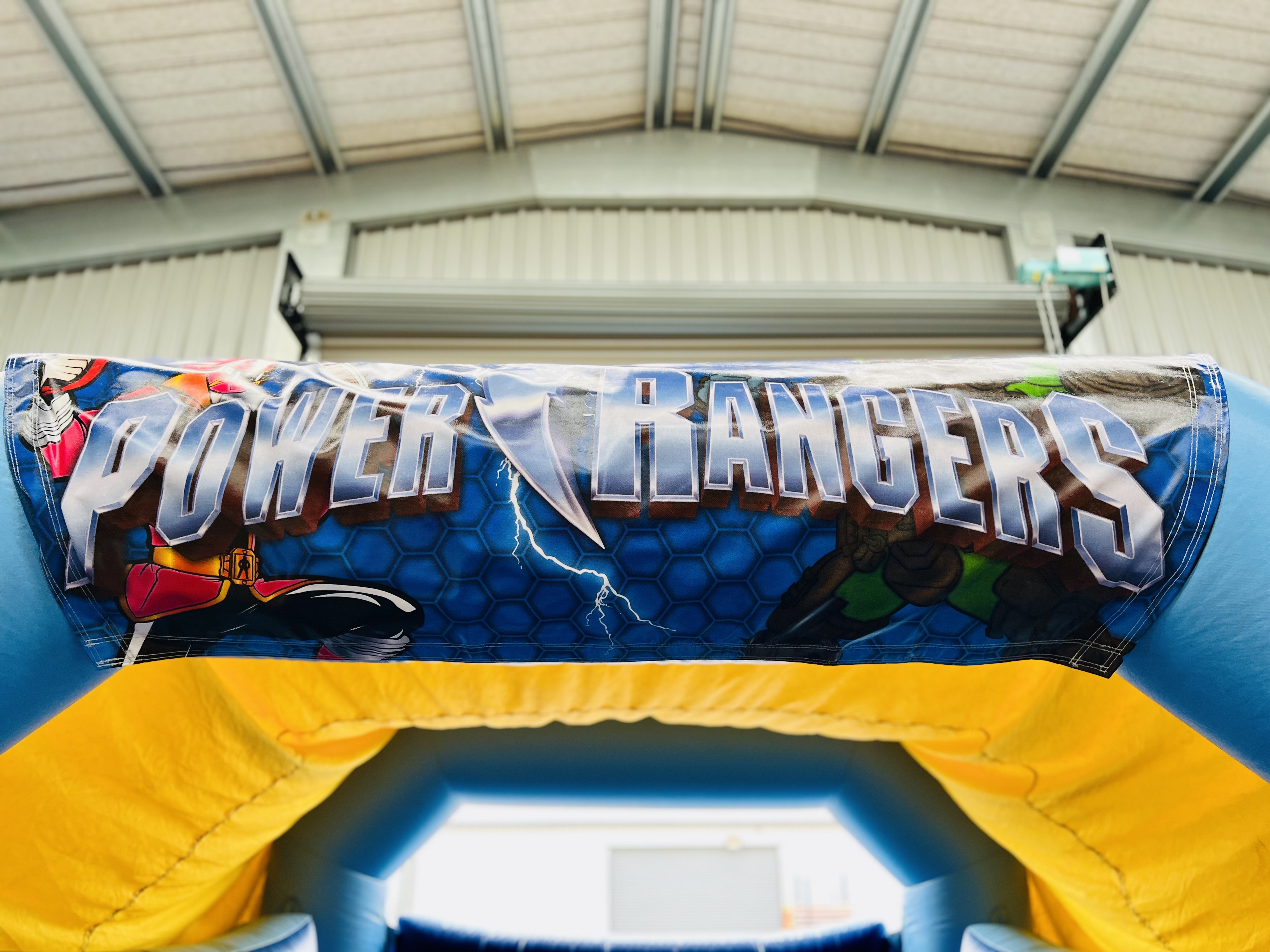 Power Rangers Castle - Bouncy Castle Hire in Doncaster, Rotherham ...