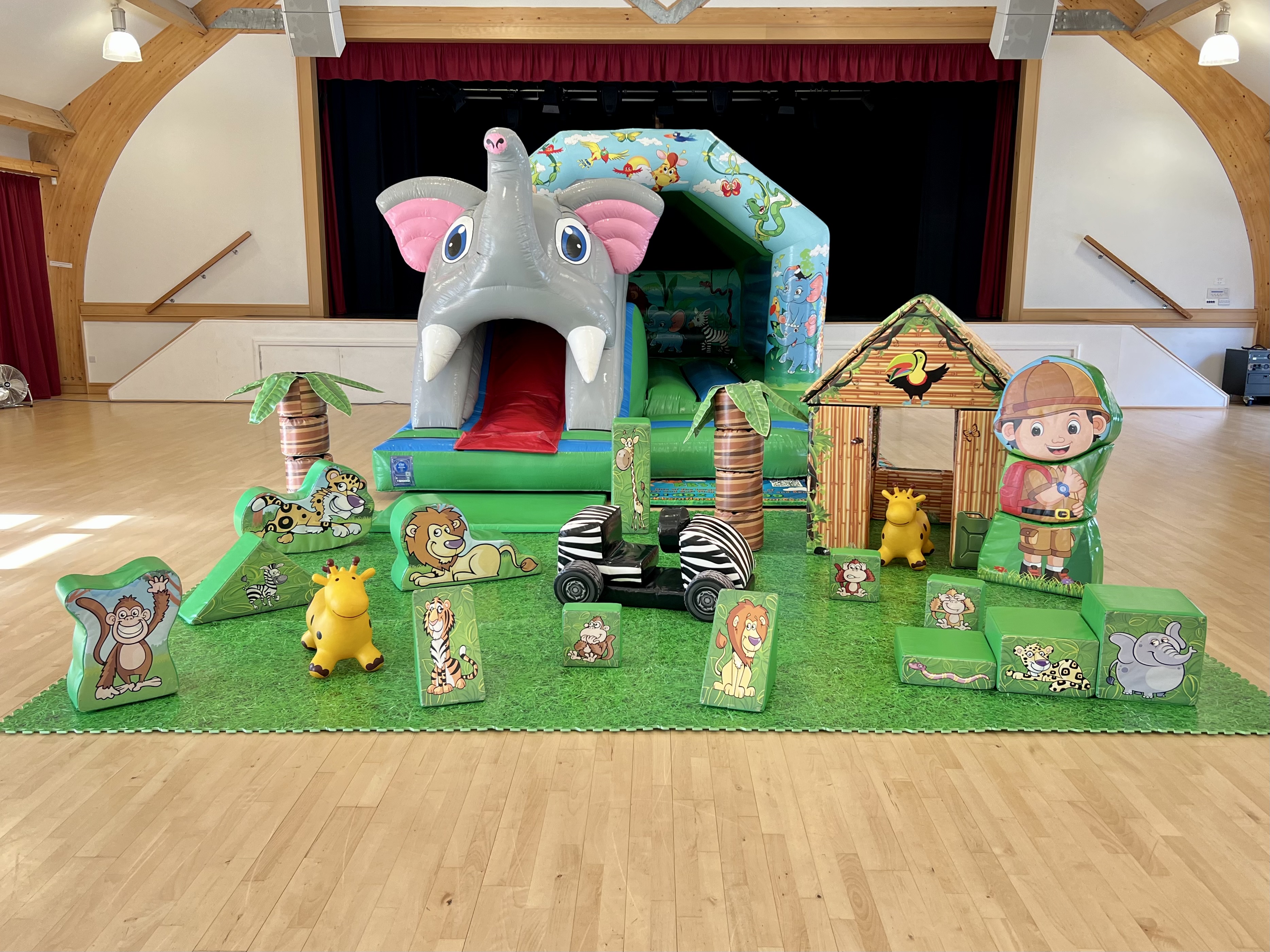 Jungle Bounce and Slide Package A - Bouncy Castle Hire in Crowborough ...