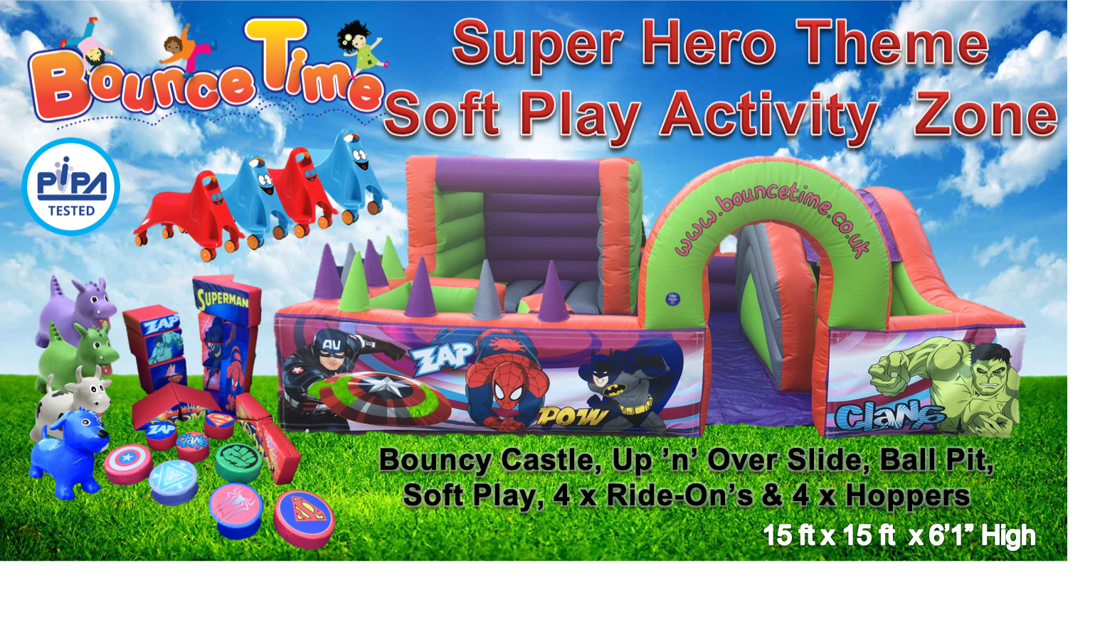 Soft Play - Bouncy Castles, Rodeo Bulls, Garden Games, Photo Booths in ...
