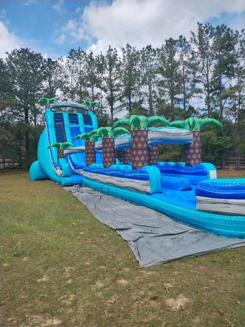 Double Lane Slides - Hire in FL | Gloria James Event Rentals