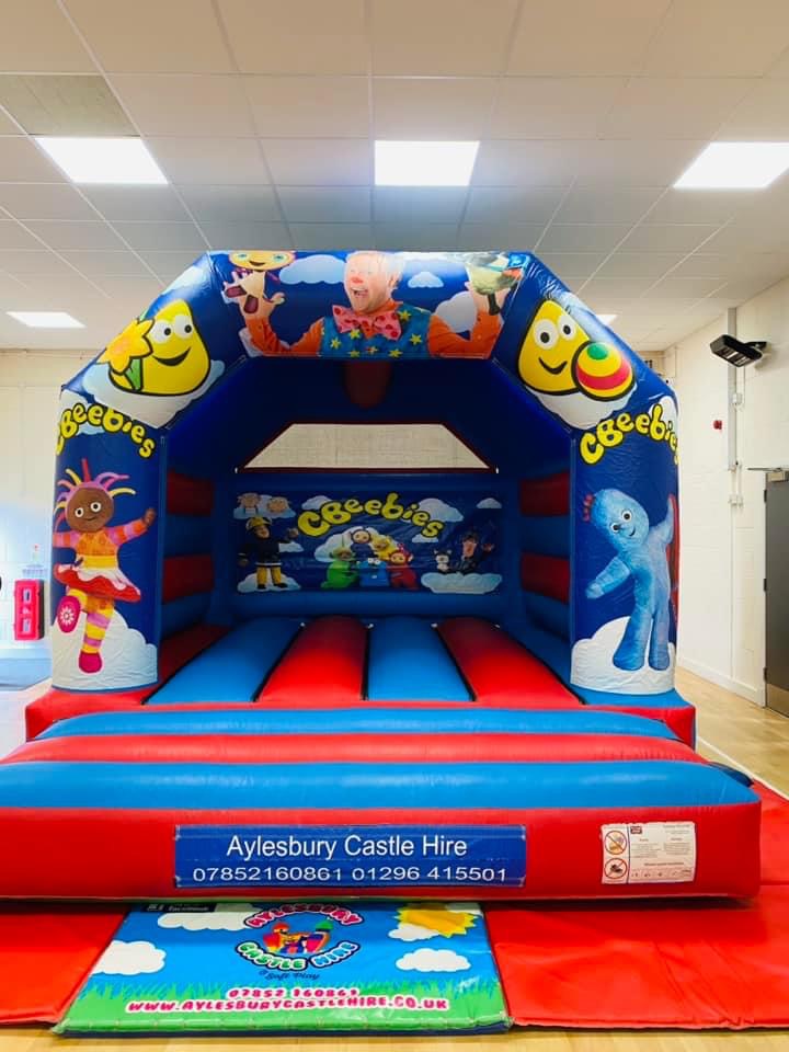 CBeebies Bouncy Castle & Teletubbies Soft Play Package - Bouncy Castle ...