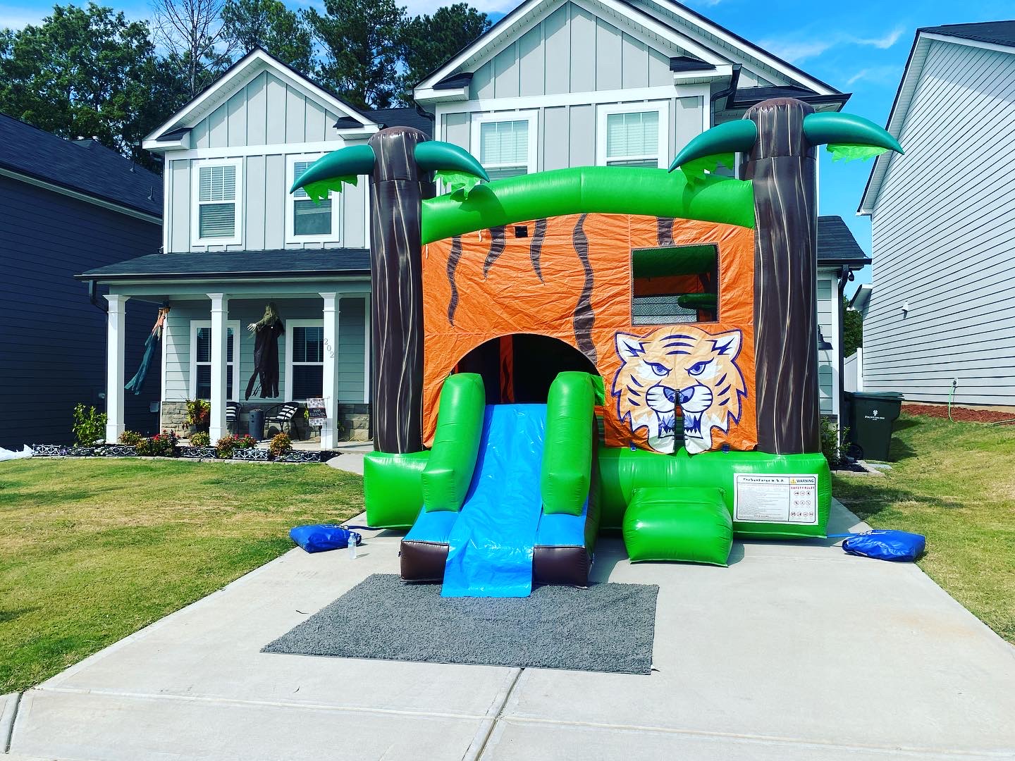 Tiger Combo - Bounce House and Waterslide Rentals in Gray Court ...