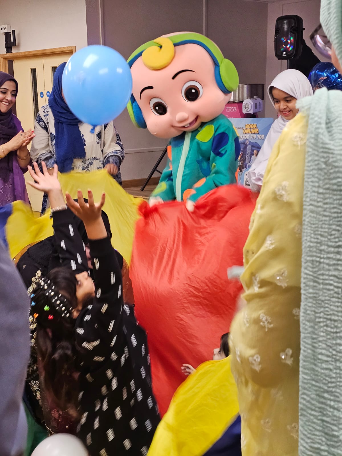 Cocomelon JJ Mascot Character Visit Bristol