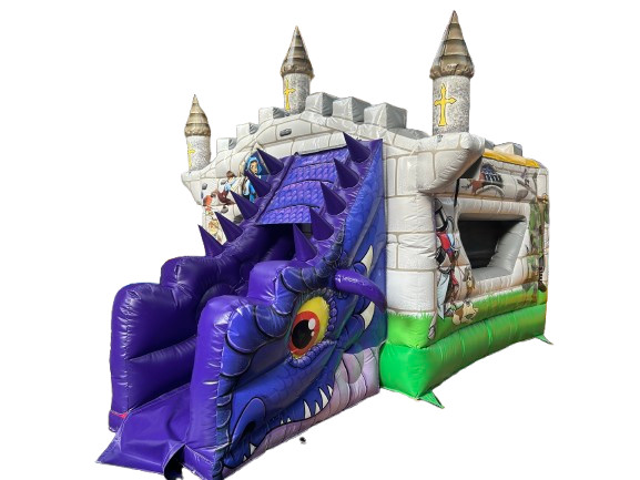 Bounce & Slide 12 x 18 Knights Dragon - Inflatable Manufacturer in The ...