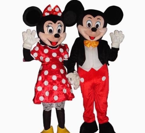 Minnie Mouse mascot