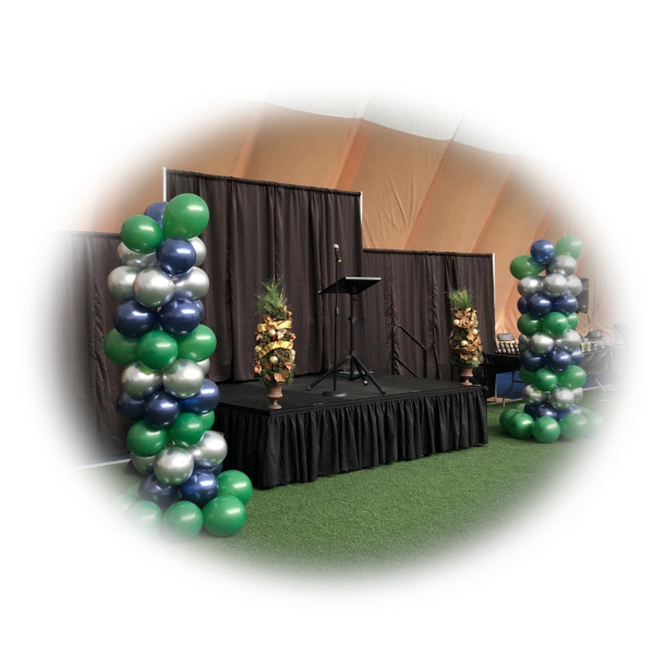 6' X 9' Indoor Stage - Party Rentals in MI | Preferred Party Rentals