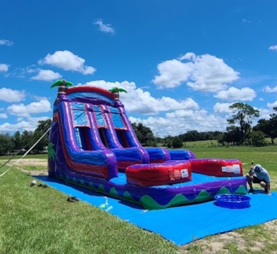18' Purple Double Splash - Party and Inflatable Rentals in Florida ...