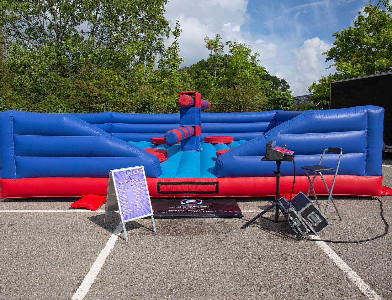 Ultimate Wipeout Sweeper Hire | Nationwide Entertainment Hire