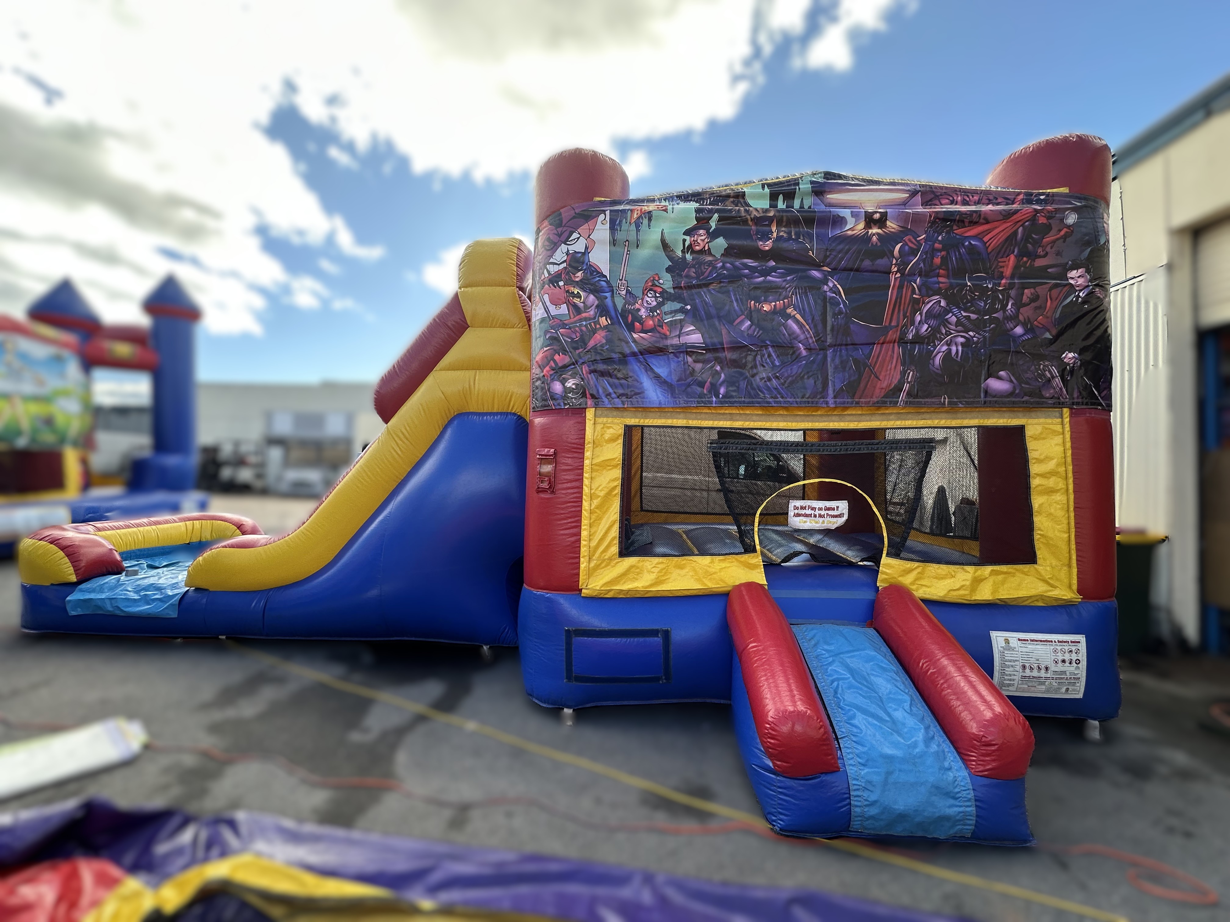 Batman Jumping Castle Hire – Castle Capers Adelaide Hills