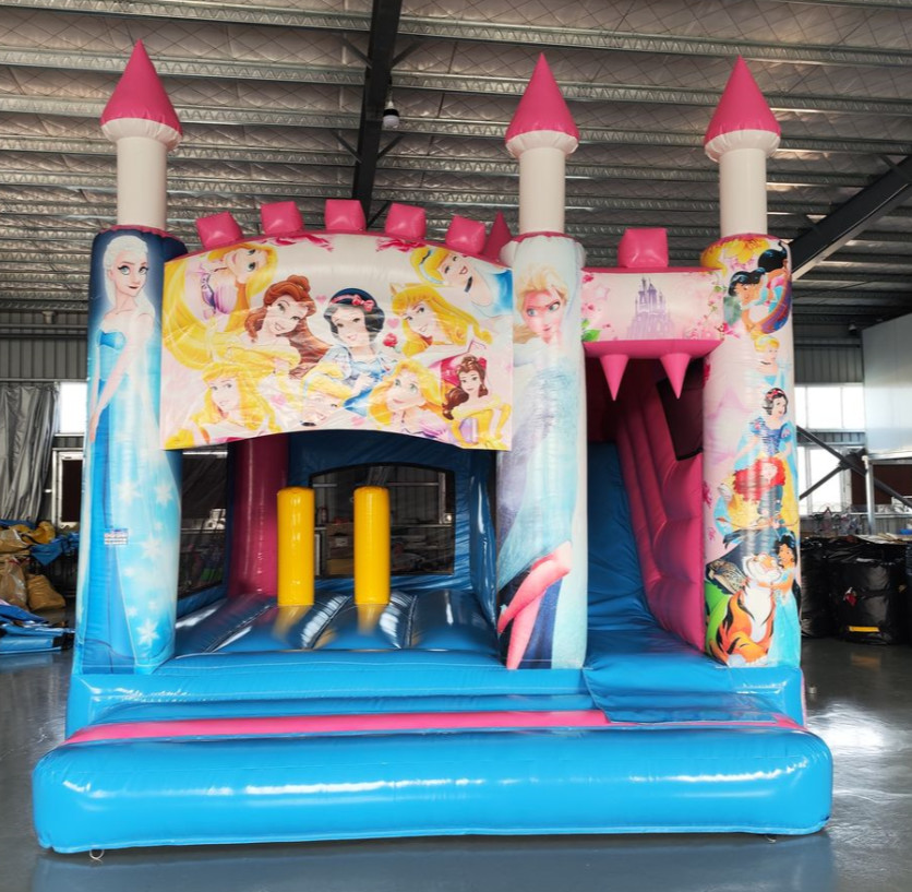 Combi Unit - Bouncy castle & Inflatable Slide.Bouncy Castle Hire Carlow