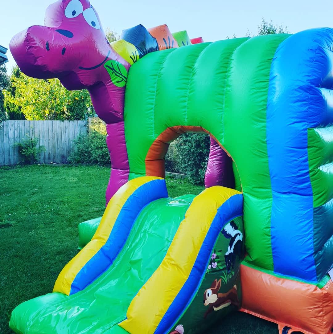 Dinosaur Jumping Castle - Jumping Castle Hire in Melbourne, Pakenham ...