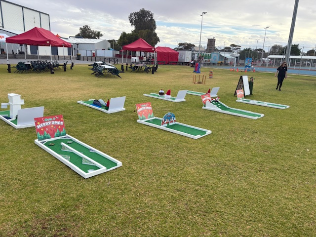 Epic Mobile Mini Golf Course Hire Adelaide