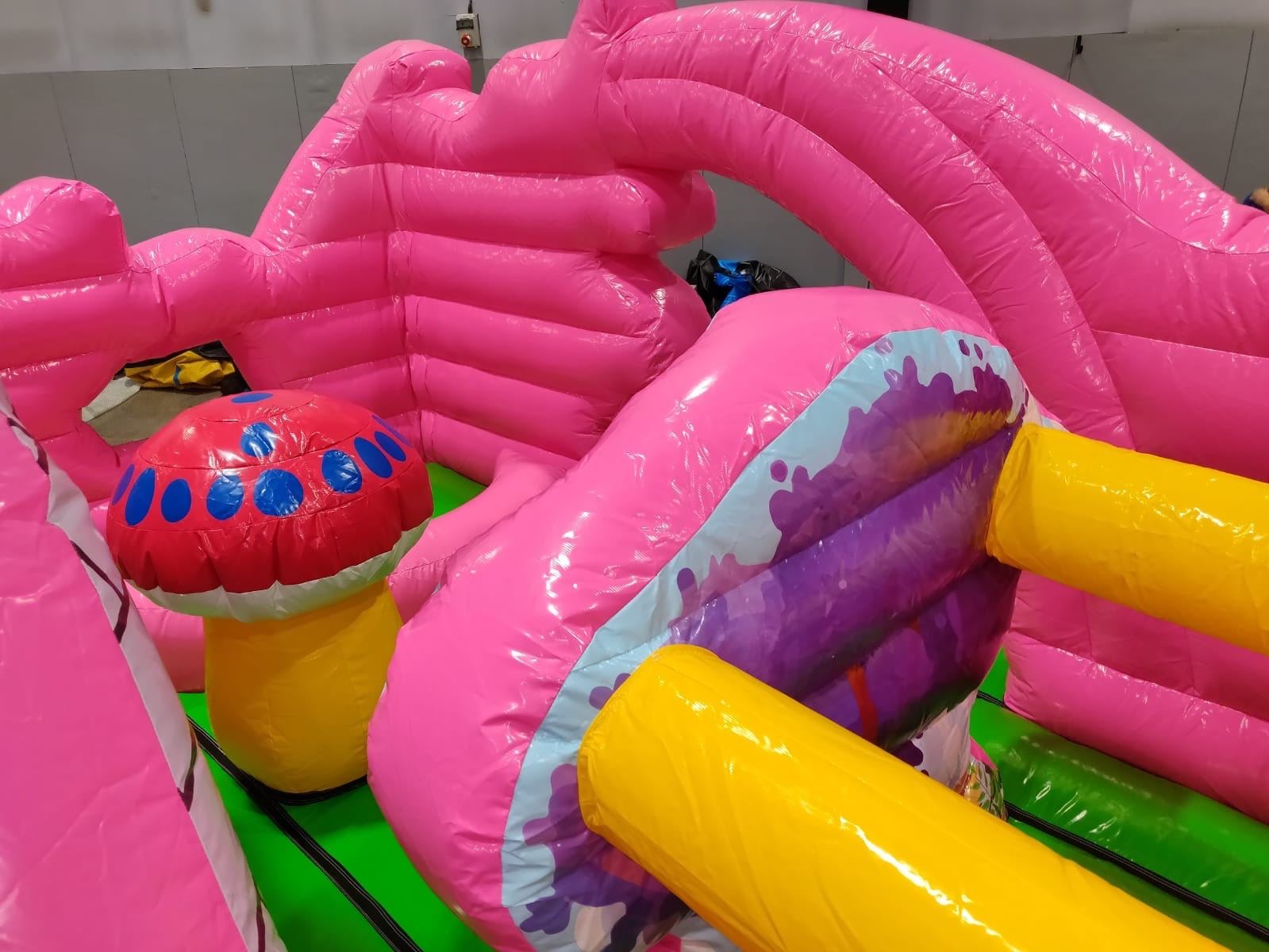 Unicorn Playpen combo-(Slide and Ball Pool inside) - Bouncy Castles in ...