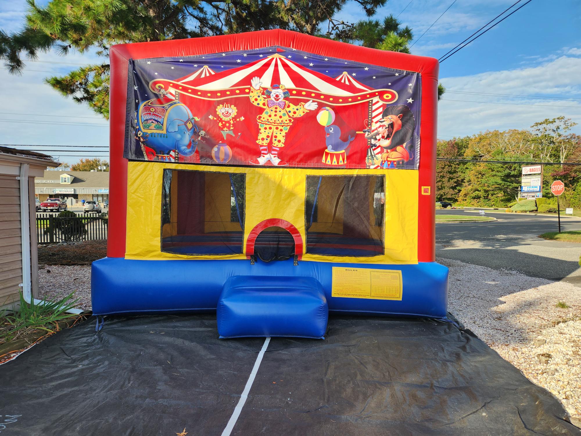 Circus Bounce House - Inflatable Adventures NJ