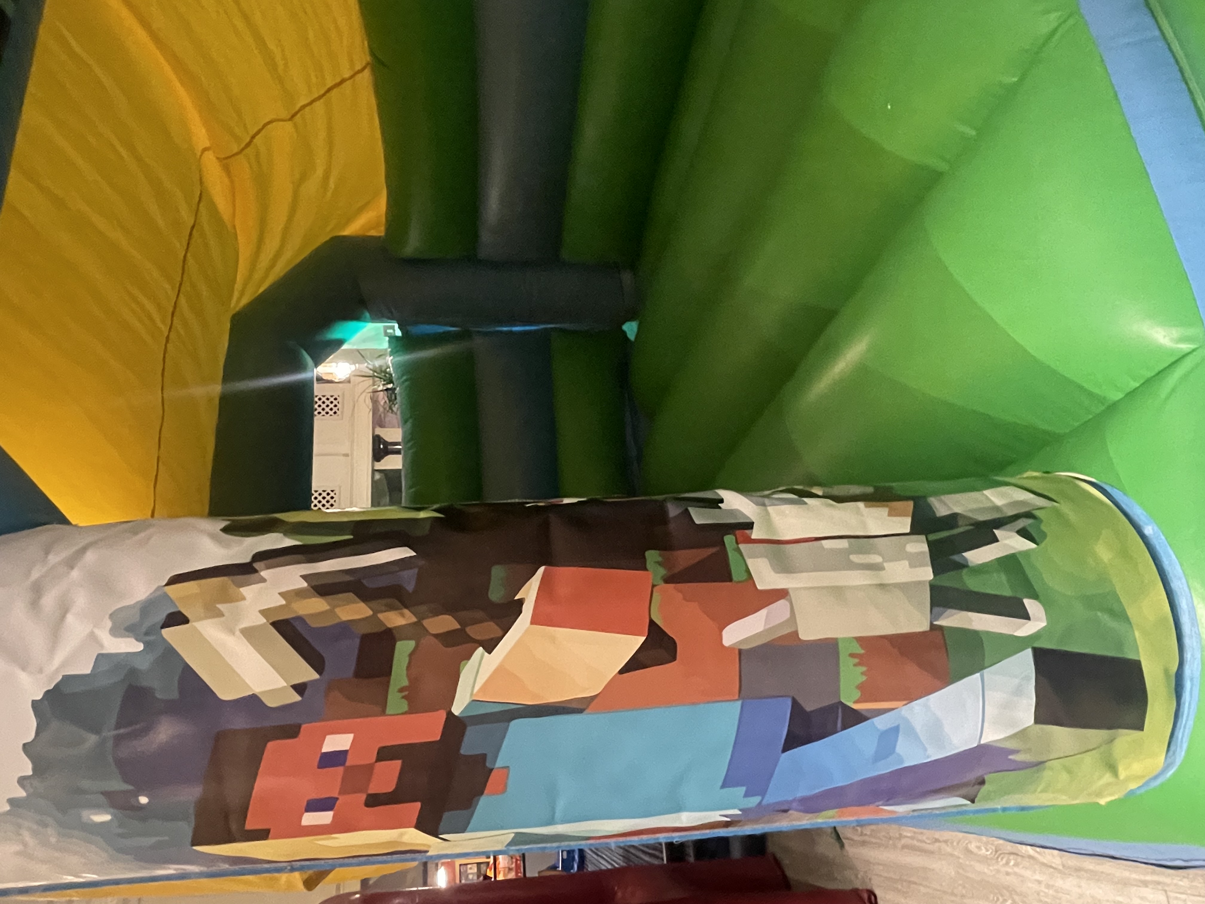 Minecraft Themed Castle - Bouncy Castle, Party Hire, Bucking Bronco in ...