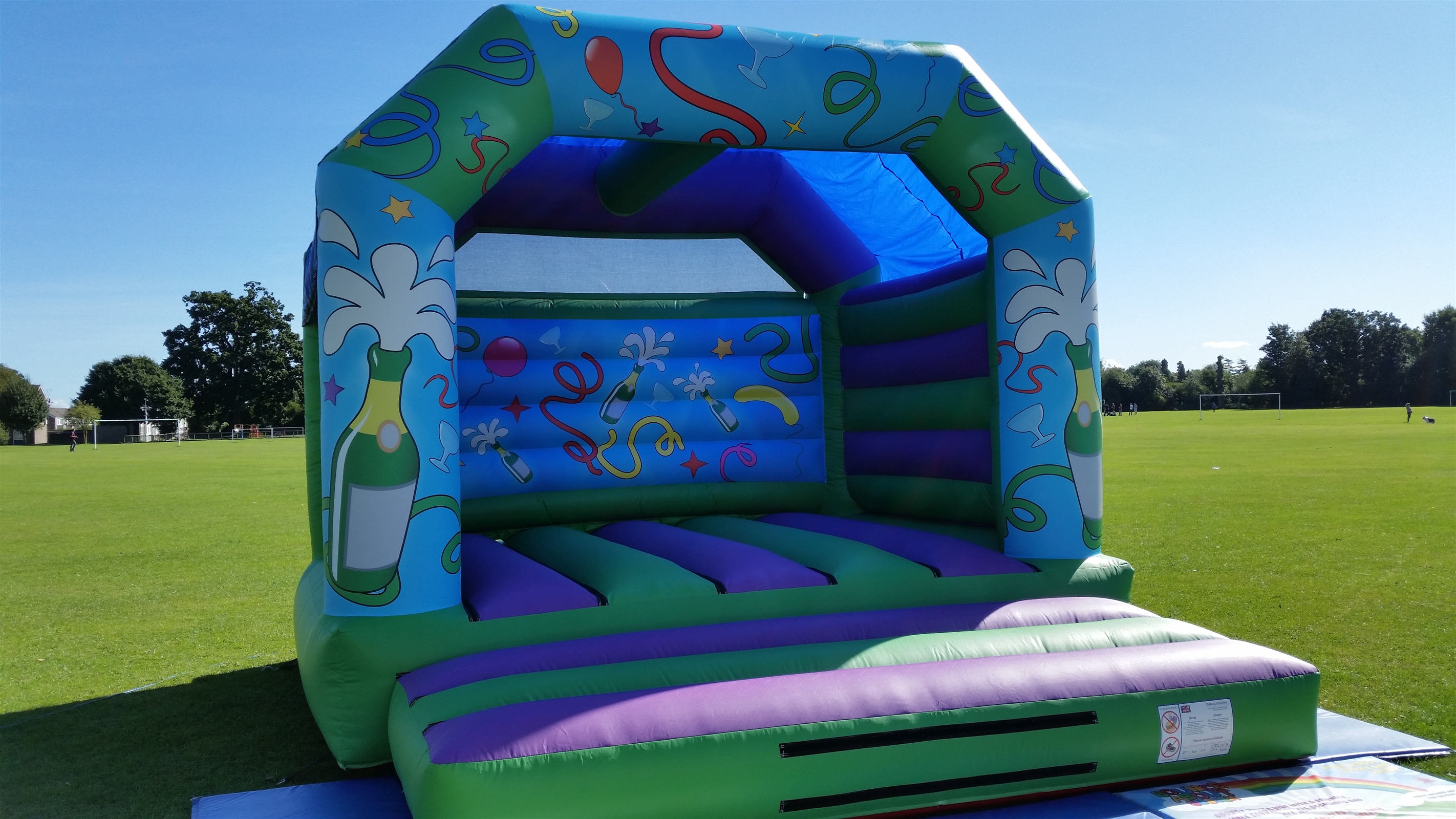 Celebration Adults Bouncy Castle - Bouncy Castle Hire & Soft Play Hire ...