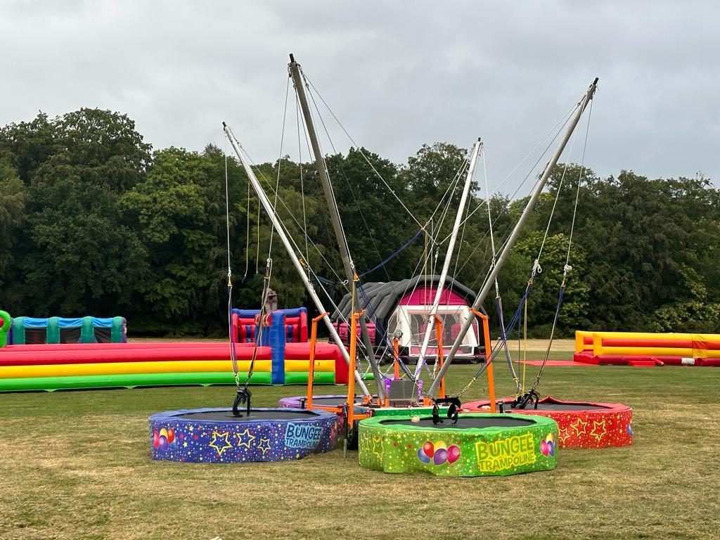 Bungee Trampoline Hire, Cheap Bungee Trampoline Rental, UK