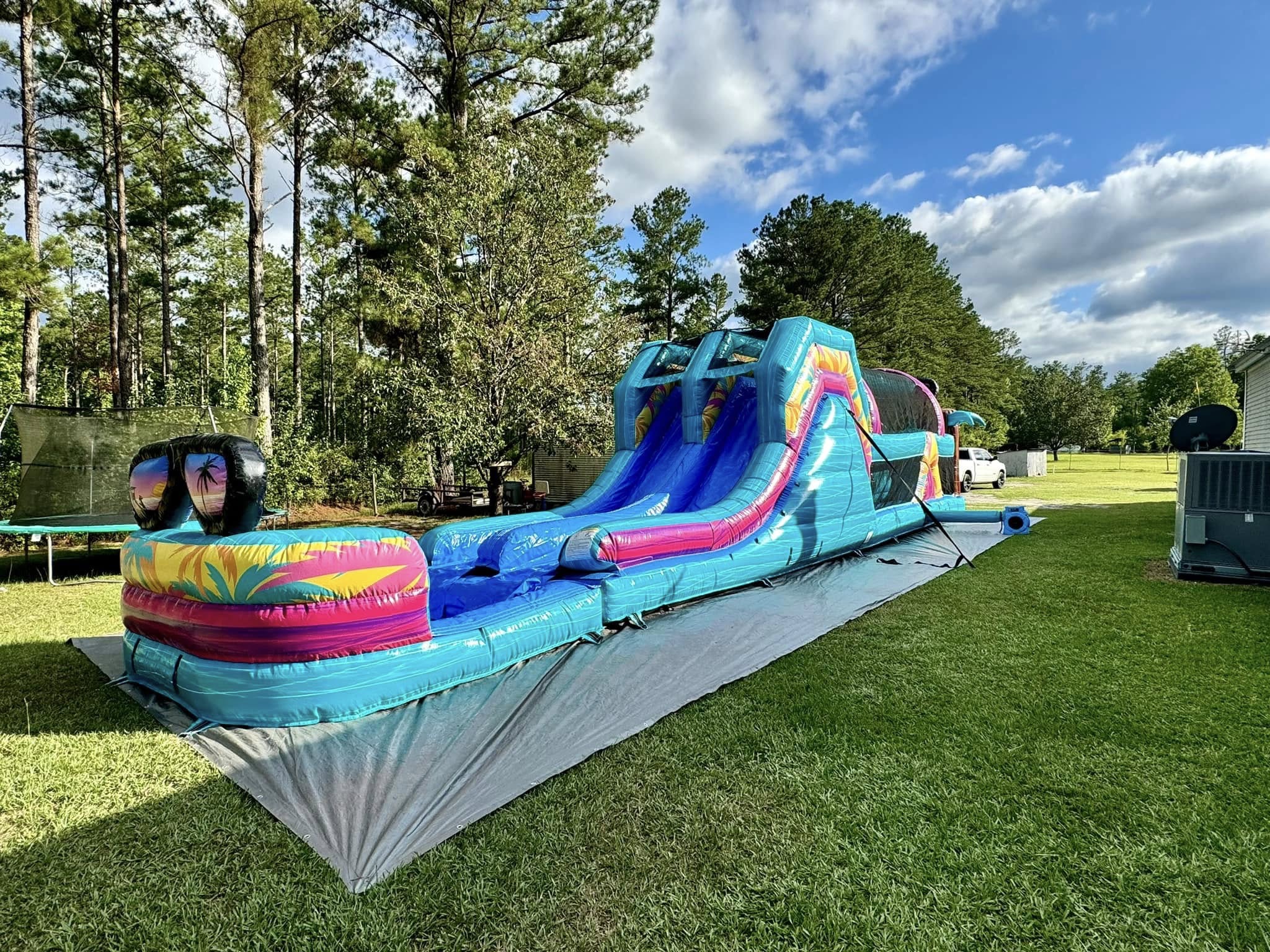53ft Island Flow Obstacle Course - Bounce House Rentals in Georgia ...