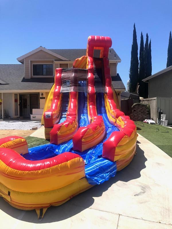 Water Slides - Bounce House Rental in Ca | Ty's Bounce Barn