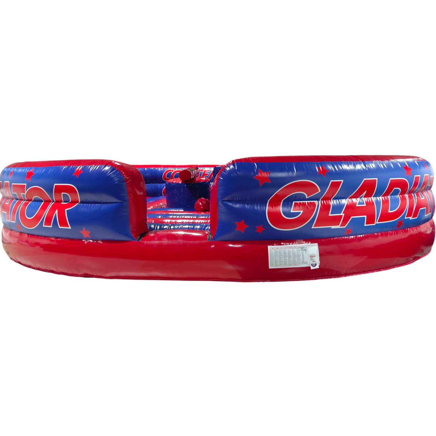 BBOL-299 - 26x22x5ft - Oval Gladiator Duel (Inflatable Podia) XL - (Red ...