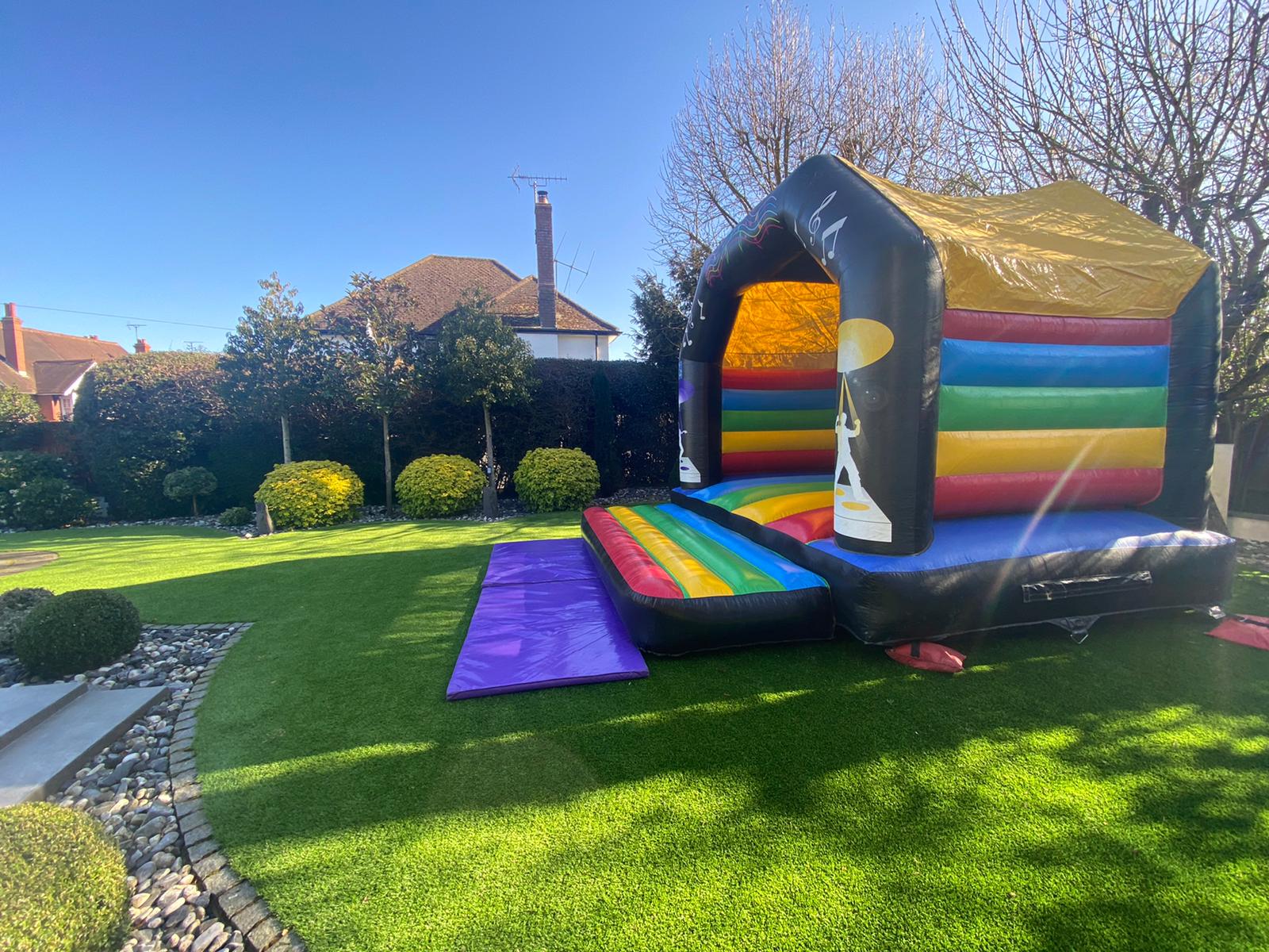 Disco Party Bouncy Castle