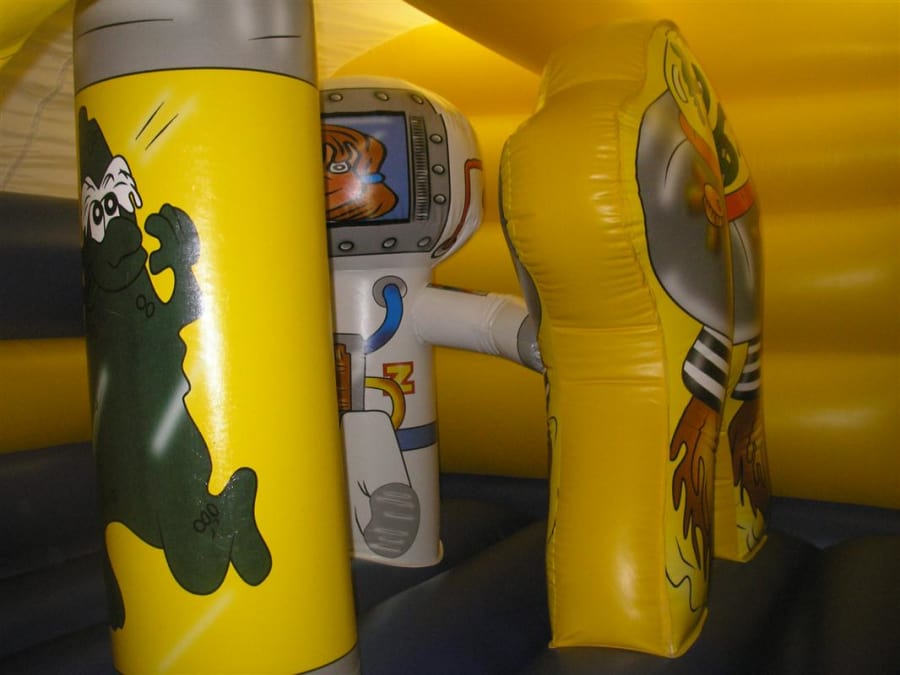 Flying Saucer Bouncy Castle - Bouncy Castle, Party Hire, Bucking Bronco ...