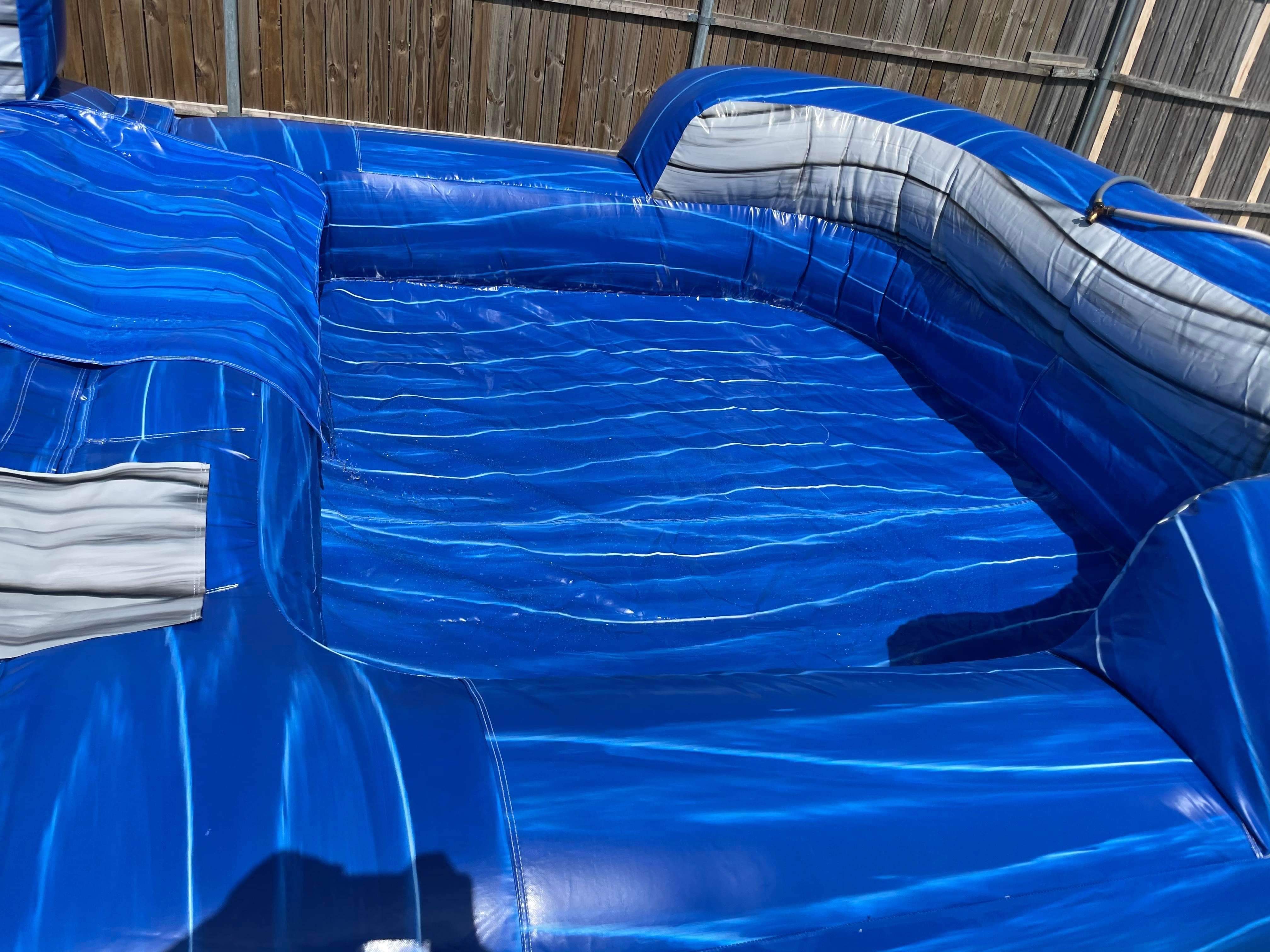 18ft Tall Blue Palms BIG POOL - Hire in Texas | Play and Party Inflatables