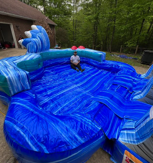 25 foot Oasis Wet/Dry Slide - Inflatables in Campbellsville ...