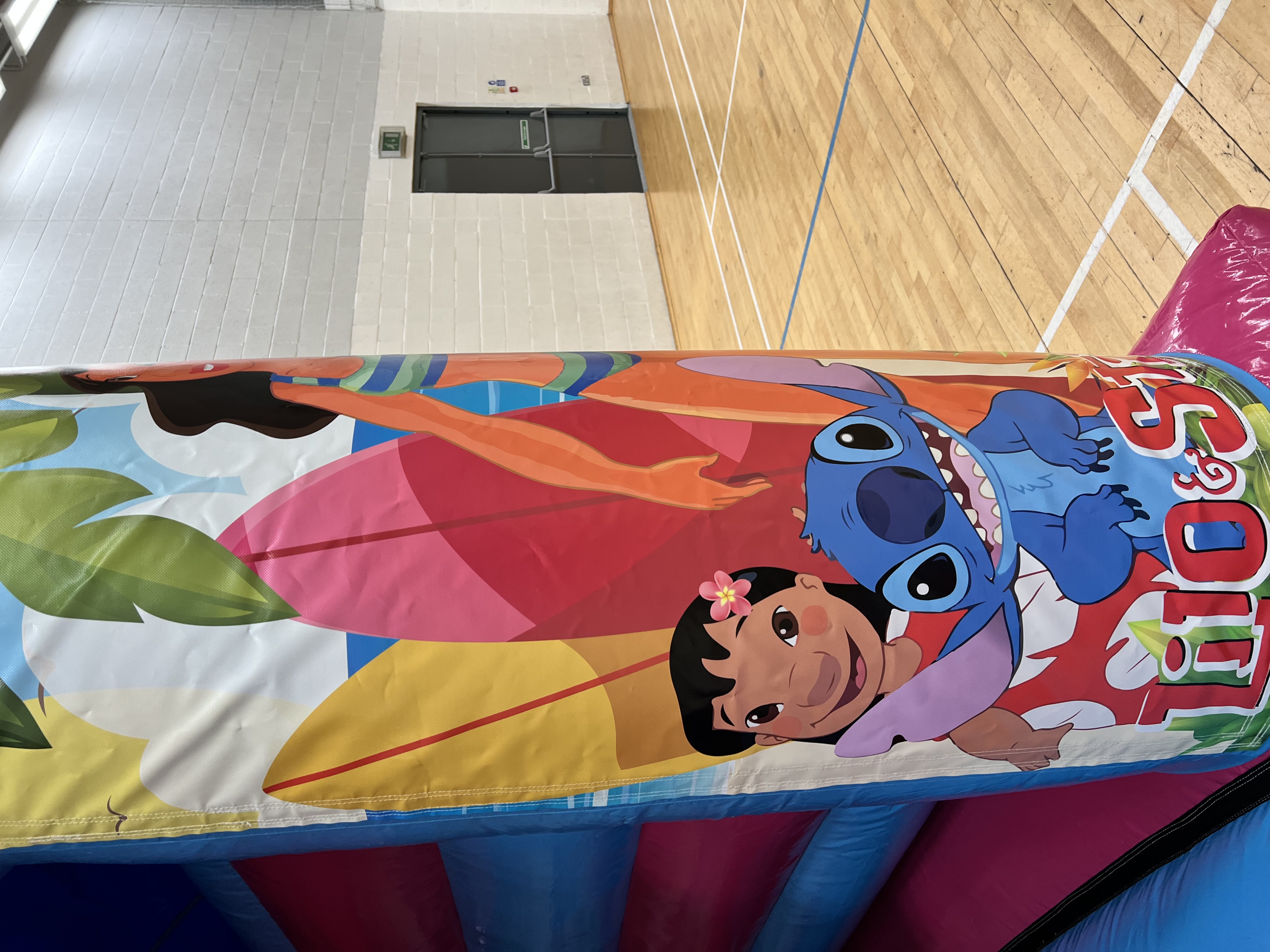 12.5ft x 15.5ft Lilo & Stitch Bouncy Castle - Bouncy Castle Hire in ...