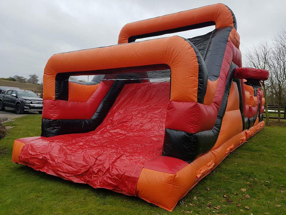 Orange and Black Eliminator obstacle Course - Hire in Co Westmeath ...