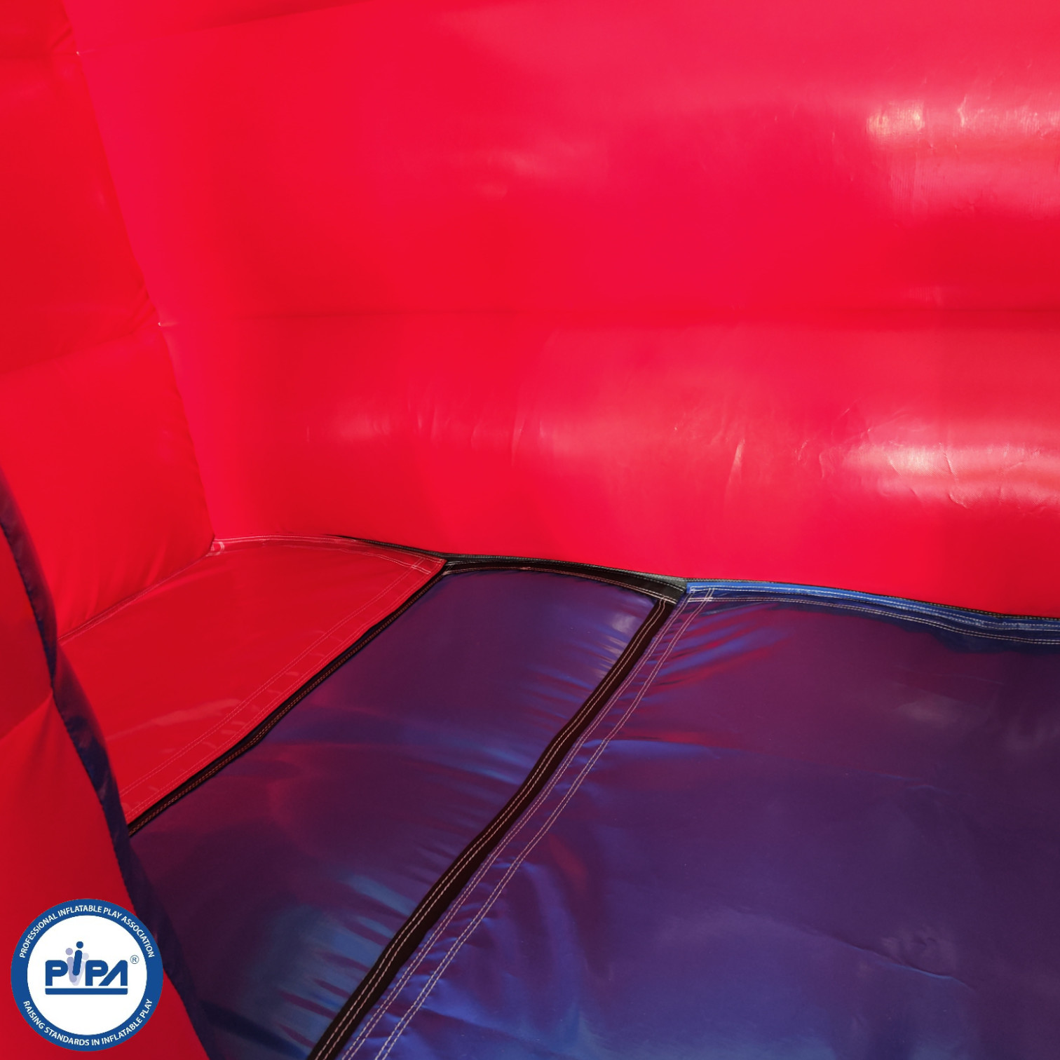 BBOL-100Z-MK1 - 15x10x13ft - 6.5ft platform Super slide - (Red & Blue ...