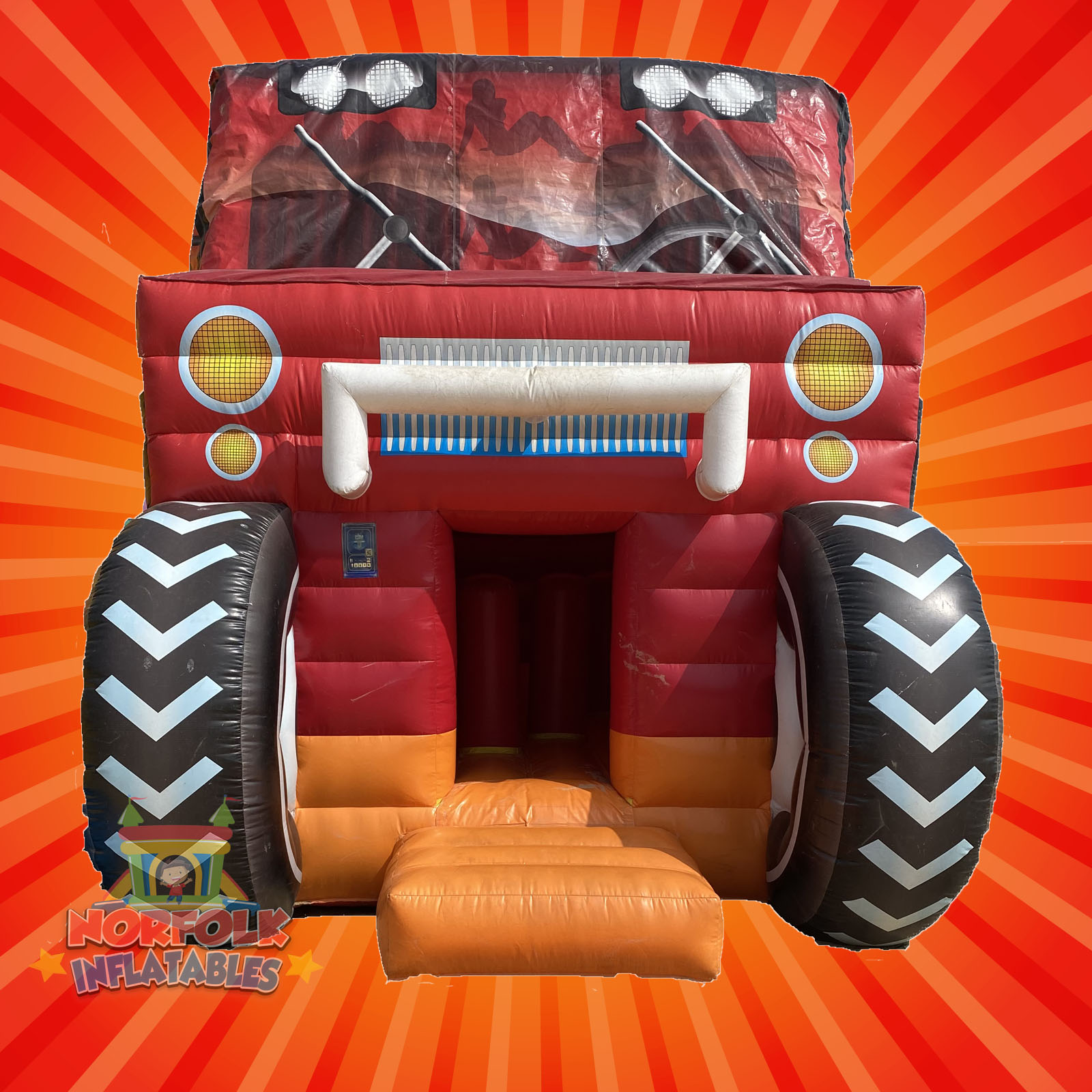 Monster Truck Castle - Bouncy Castle Hire in Norwich | Norfolk Inflatables