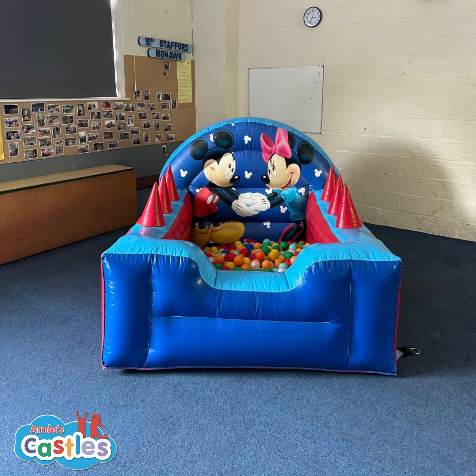 Mickey & Minnie Ball Pit hire | Arnie's Castles | Stoke