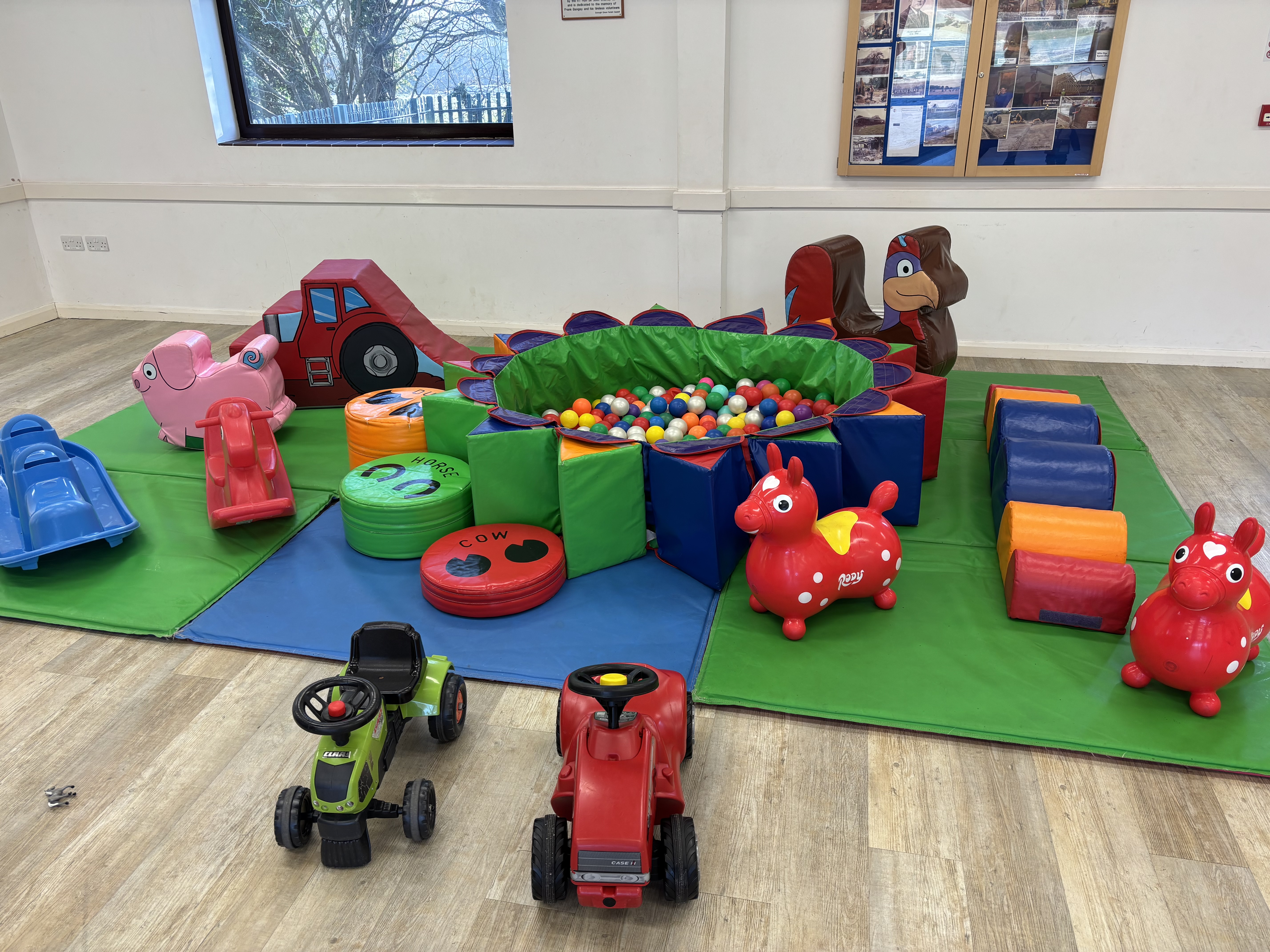 Package 2: Little Movers Farmyard soft play - Bouncy Castle Hire ...