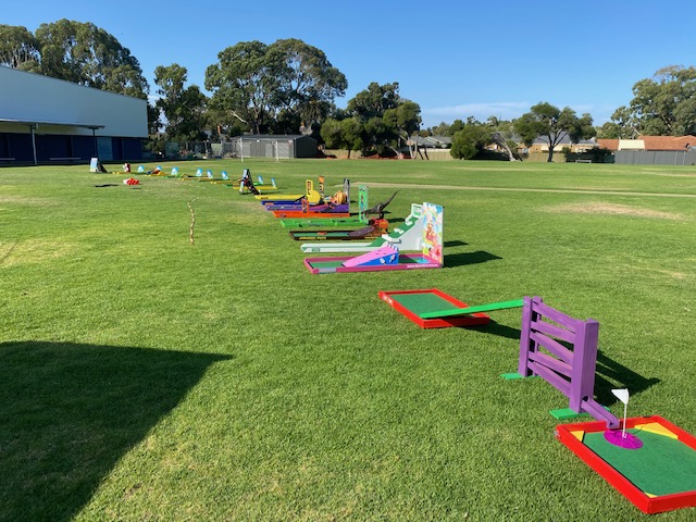 Literally Best Portable Mini Golf Course Hire in Adelaide!