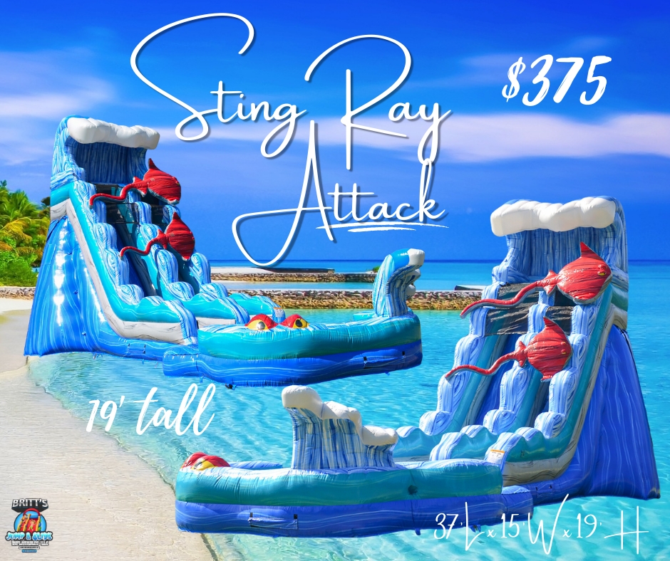 Stingray Attack - Bounce House Rentals in CSRA and nearby areas | Britt ...