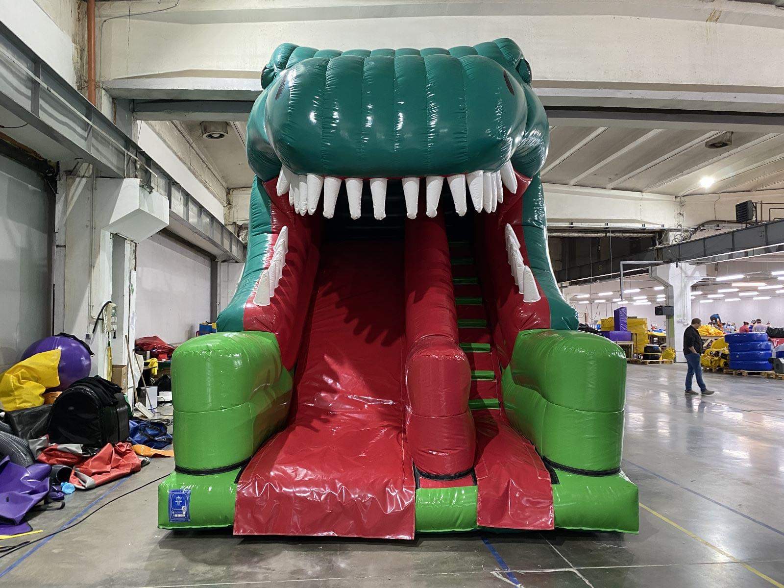 Giant Dinosaur Slide - Bouncy Castle Hire in Edinburgh, East Lothian ...