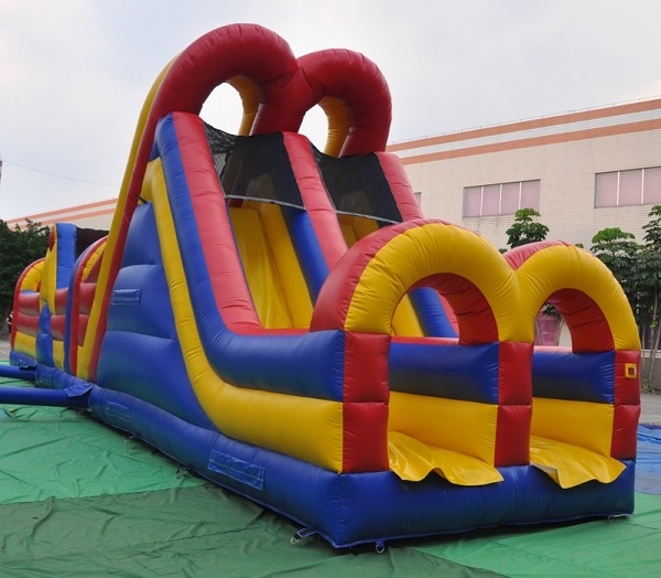 Huge inflatable obstacle course. Bouncy castle Hire Auckland.