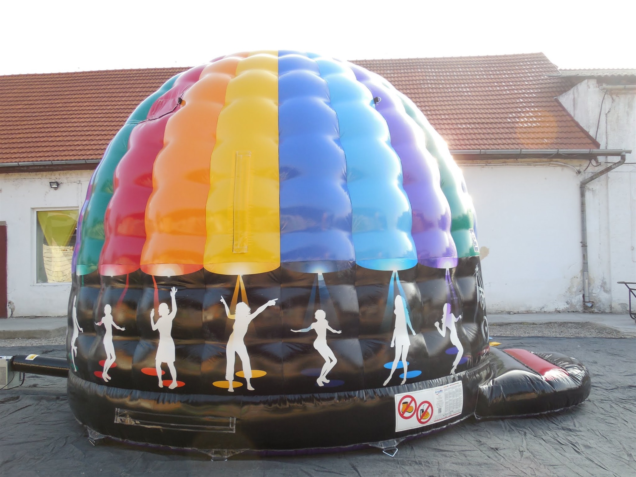 Large Disco Dome - Bouncy Castle Hire in Leeds, Bradford, Halifax ...