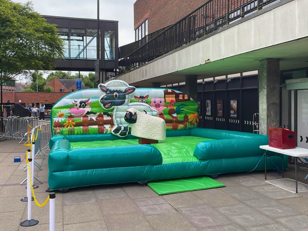 Rodeo Farmyard Sheep - Inflatable, Bouncy Castle, Entertainment & Party ...
