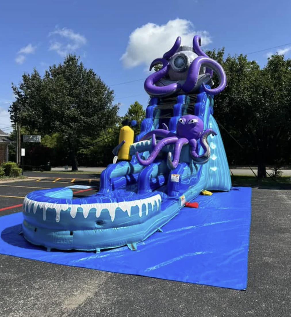 Deep Sea Dive 19' Slide (Wet/Dry) - Rentals in Wisconsion | Blue Sky ...