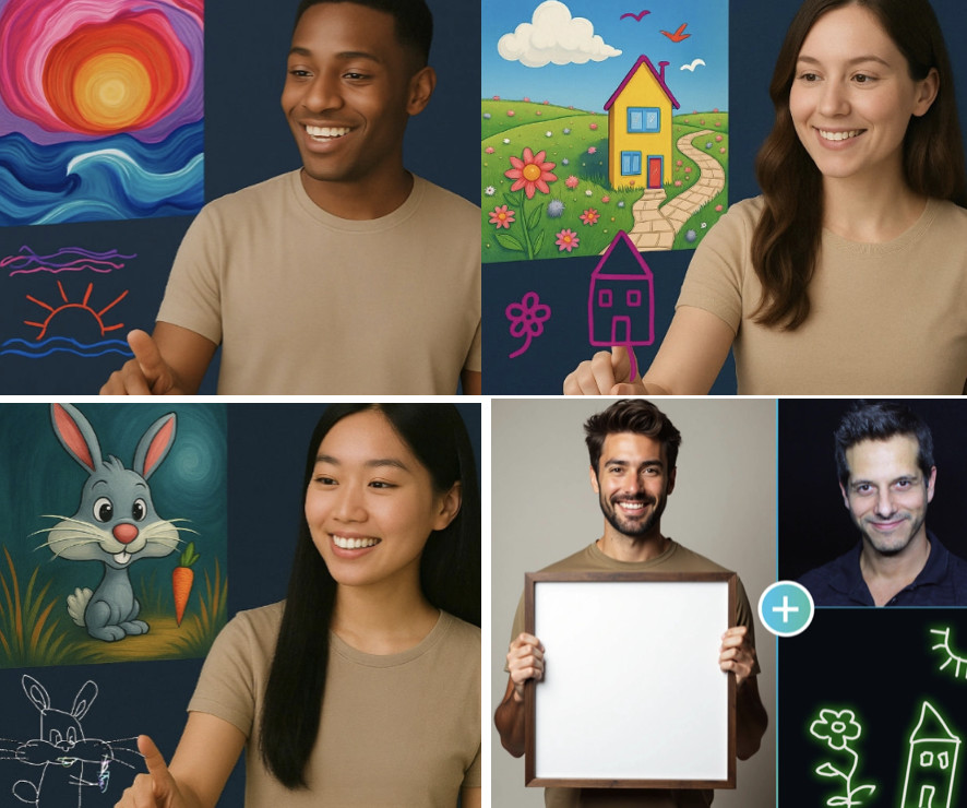 AI Line2Life – Turn Drawings Into Digital Art Live at Events - Hire in ...